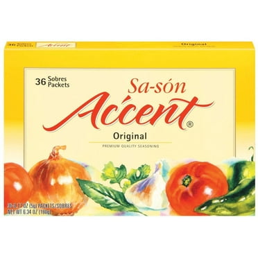 Sason Accent Original Premium Quality Seasoning, 20 count - Walmart.com
