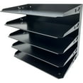 Huron, Horizontal Slots Desk Organizer, 1 Each, Black - Walmart.com