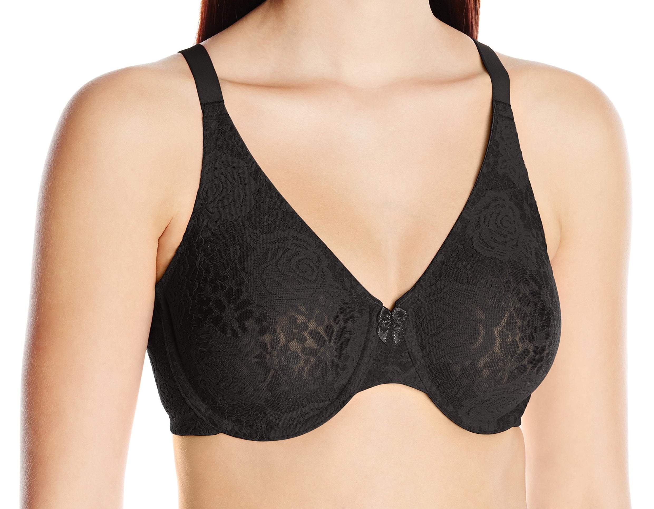 Wacoal Womens Bra 32dd Floral Lace Underwire Full Coverage 32