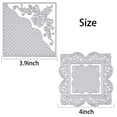 1Set Carbon Steel Cutting Dies Stencils Decorative Embossing DIY Paper ...