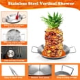 Al Pastor Skewer for Grill, Shawarma Skewer Stand, Stainless Steel ...