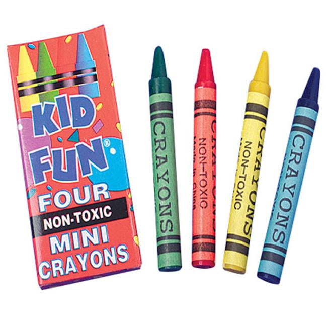 US Toy Company Mini Crayons/4-Bx (3 Packs Of 144) | Walmart Canada