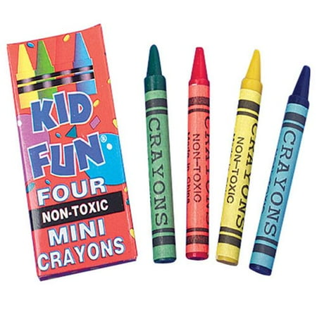 US Toy Company Mini Crayons/4-Bx (3 Packs Of 144) | Walmart Canada