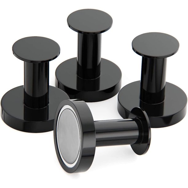 Lishi Magnetic Coat and Bag Hooks - Set of 4 | Heavy Duty Neodymium ...