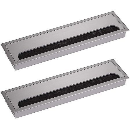 Cable Bushing Desk Table Grommets 80x 280mm Cable Outlet Tidy Cover In ...