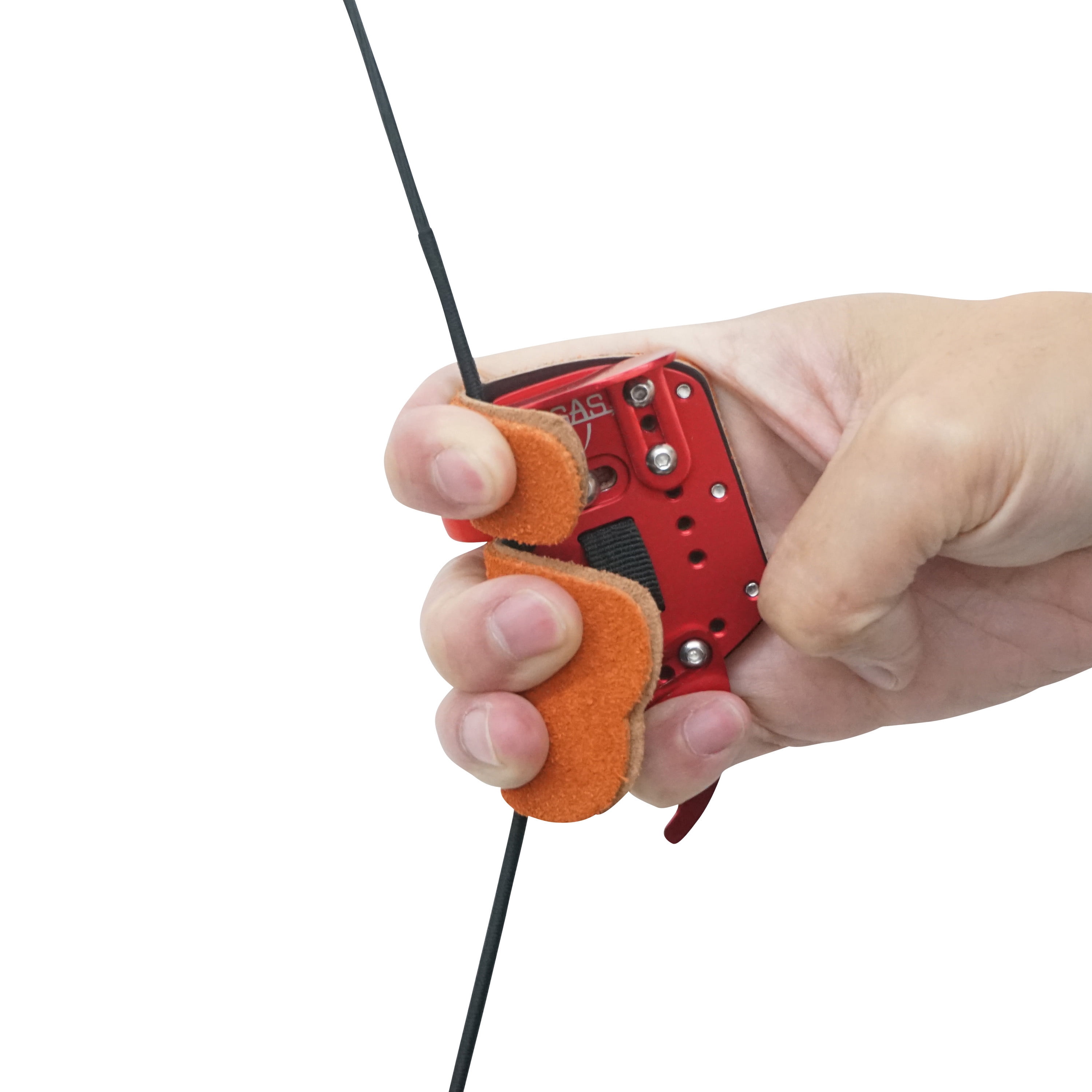 SAS Elite Aluminum Suede And Leather Finger Tab Archery