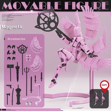 Angel Girl Action Figure Toy, 4 Inch Custom Series Figurines by ...
