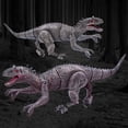 RC Dinosaur Toy 3D Eyes Lighting And Sound Simulation Walking ...