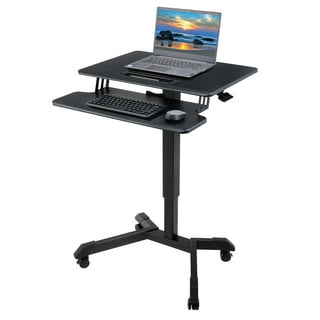 VIVO Height Adjustable Treadmill Desktop Riser, Laptop Desk for ...