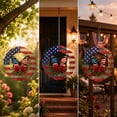 CaiTeLin Independence Day Wind Chimes Outdoor Garden Metal Decor ...