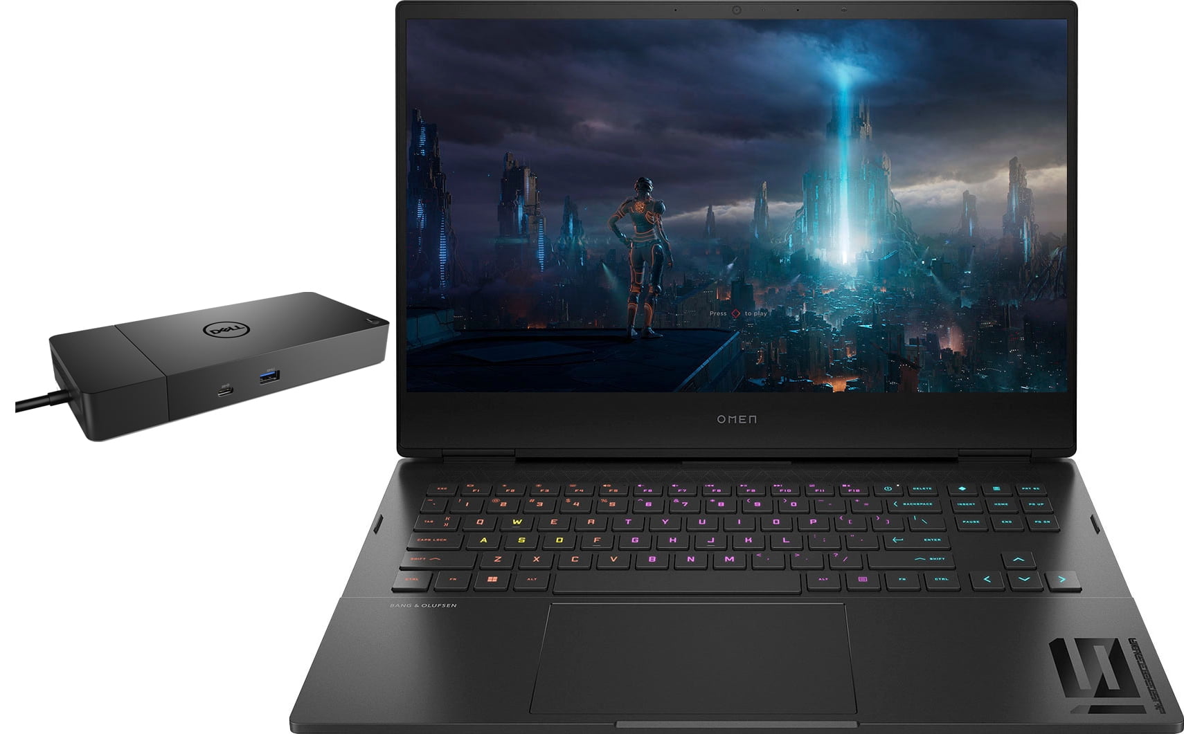 HP OMEN 16-k00 Gaming/Entertainment Laptop (Intel i7-12700H 14-Core, 16 ...