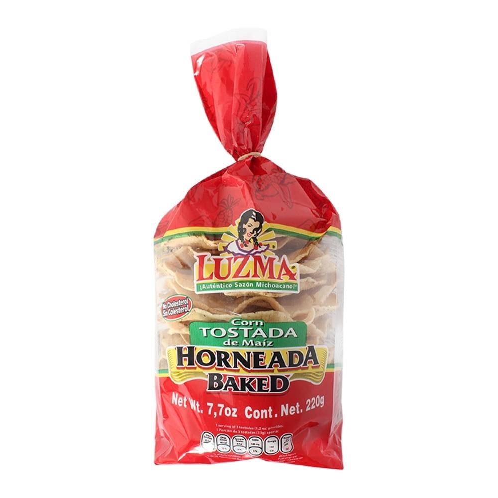Tostadas Luzma de maíz horneada de 220 g | Walmart en línea