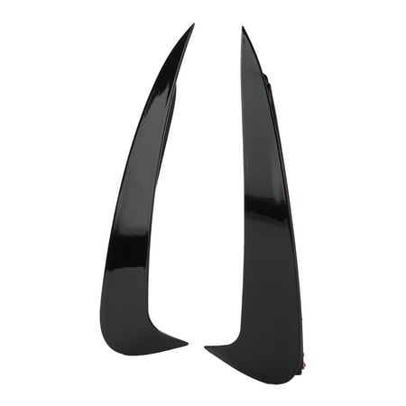 Rear Bumper Accessory,2PCS Car Rear Bumper Rear Bumper Splitter Fins ...