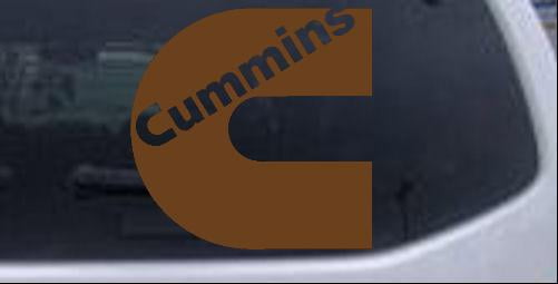 Cummins Window Sticker