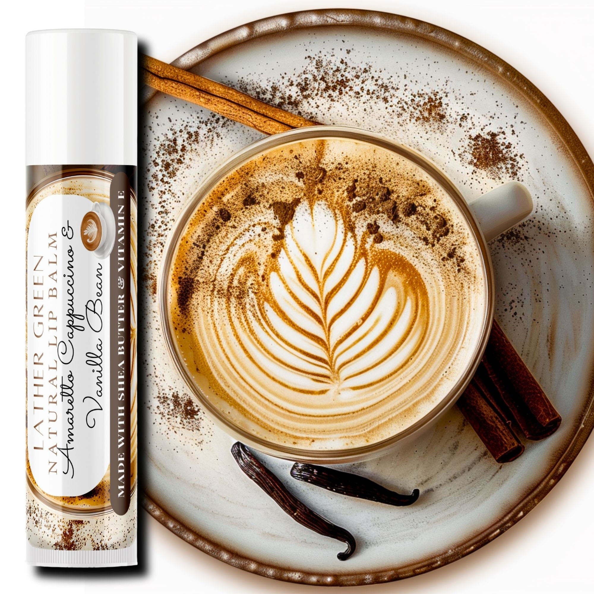 Click here for Lather Green Amaretto Cappuccino & Vanilla Bean Na... prices