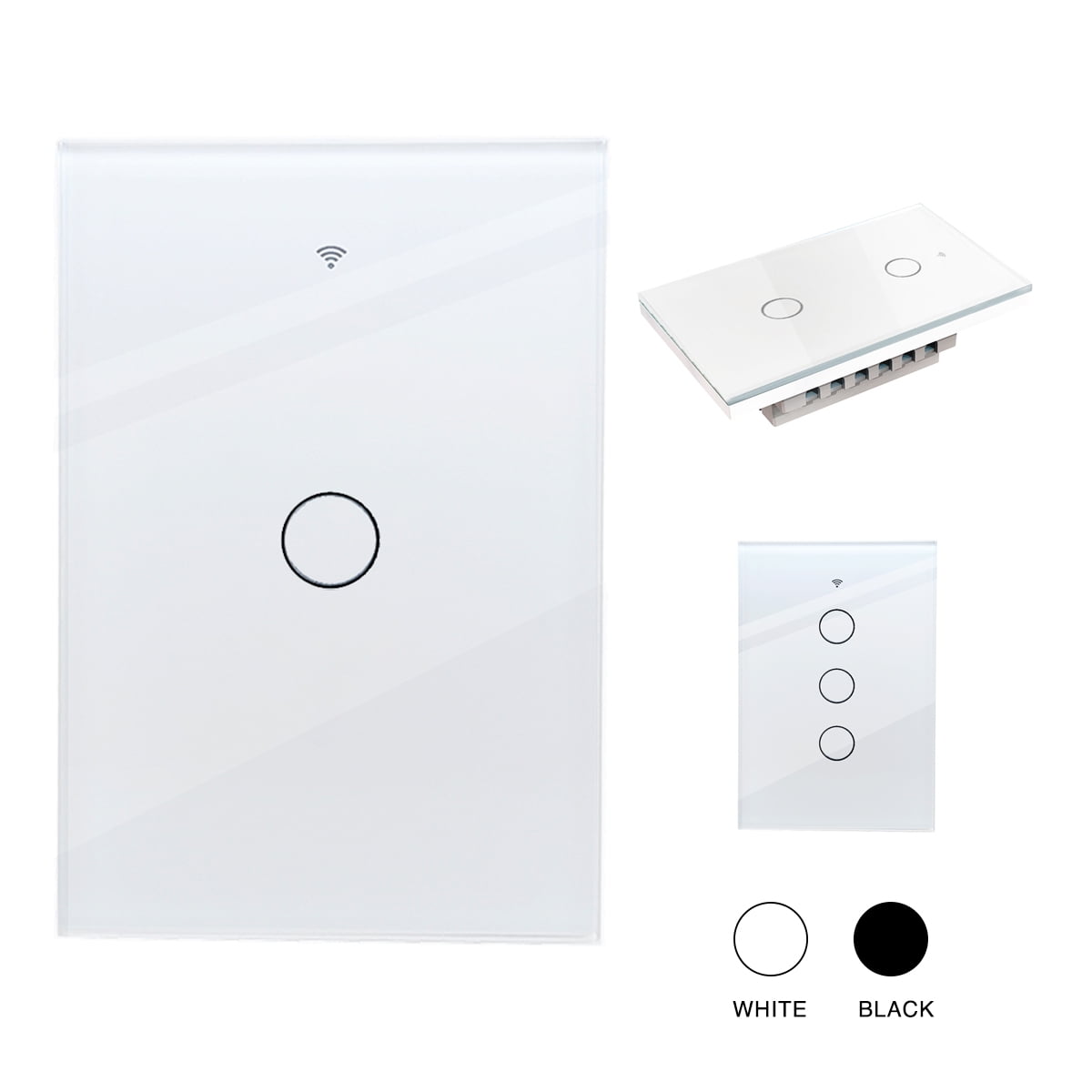 Interruptor inteligente wifi Sin Neutro con capacitor (1 via ...