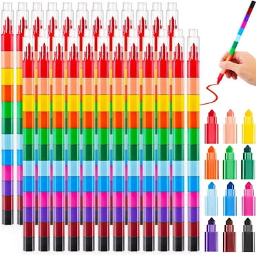 Maped Color'Peps Watercolor Gel Retractable Crayons, Pack of 10 ...
