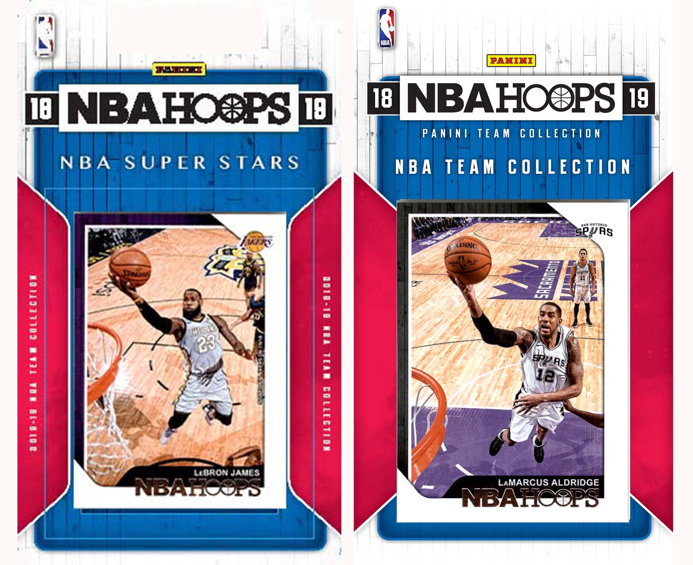 NBA San Antonio Spurs Licensed 2018-19 Hoops Team Set Plus 2018-19 ...