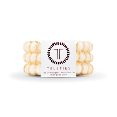 TELETIES Large Hair Ties, Jet Black - Walmart.com