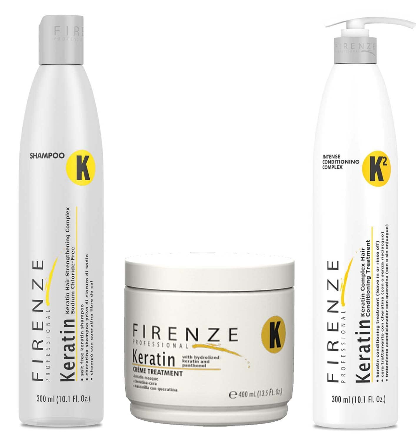 Paquete para el cuidado del cabello Firenze Professional Keratin Care ...