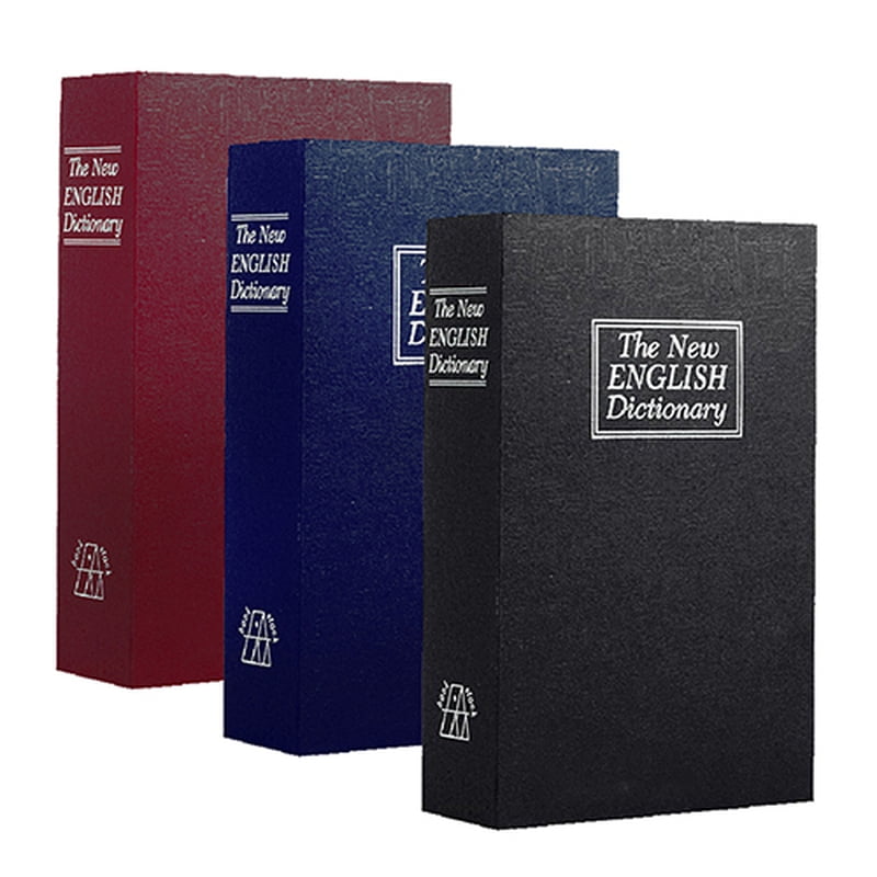 Buy Wajingren Booksafe,Creative Booksafe Lock Key Book Safe Diversion ...