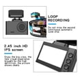Dash Cam 4K GPS Wifi For Car Dual Lens DVR Rearview Mirror Camera 4K ...