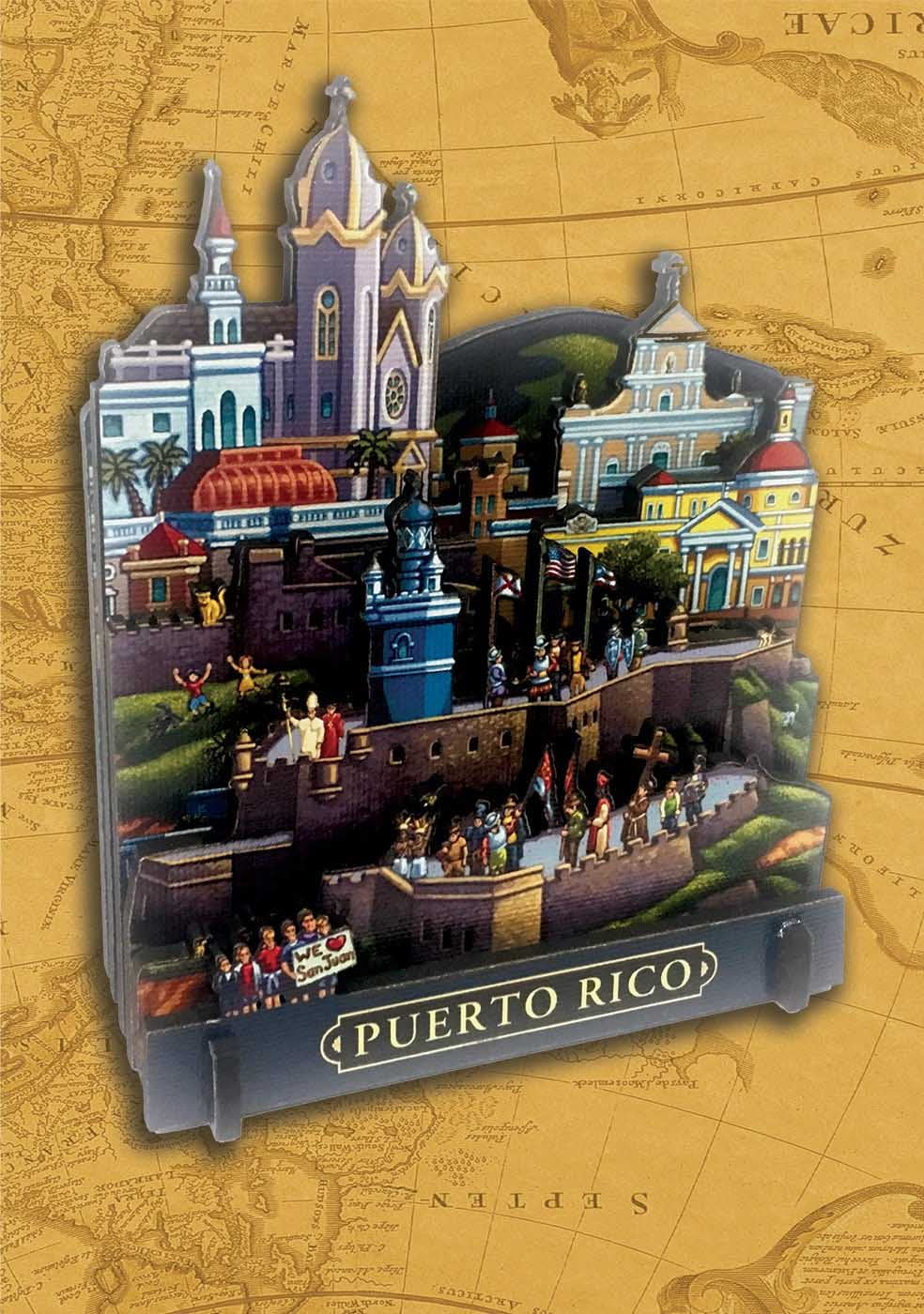 Puerto Rico, a 6-piece Puzzle by Dowdle Folk Art - Walmart.com