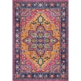 nuLOOM Vonda Fancy Persian Area Rug, 5' x 7' 5", Orange - Walmart.com