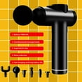 Djirui High Frequency Professional Massage Gun Deep Tissue Massager Muscle Facial Gun Back Neck