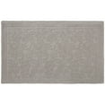 Jean Pierre Turkish Cotton Crochet 28x48 in. Bath Rug, Dark Grey ...