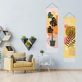 Polyester Decorative Wall Tapestrys for Home Decoration with Wood Bar ...