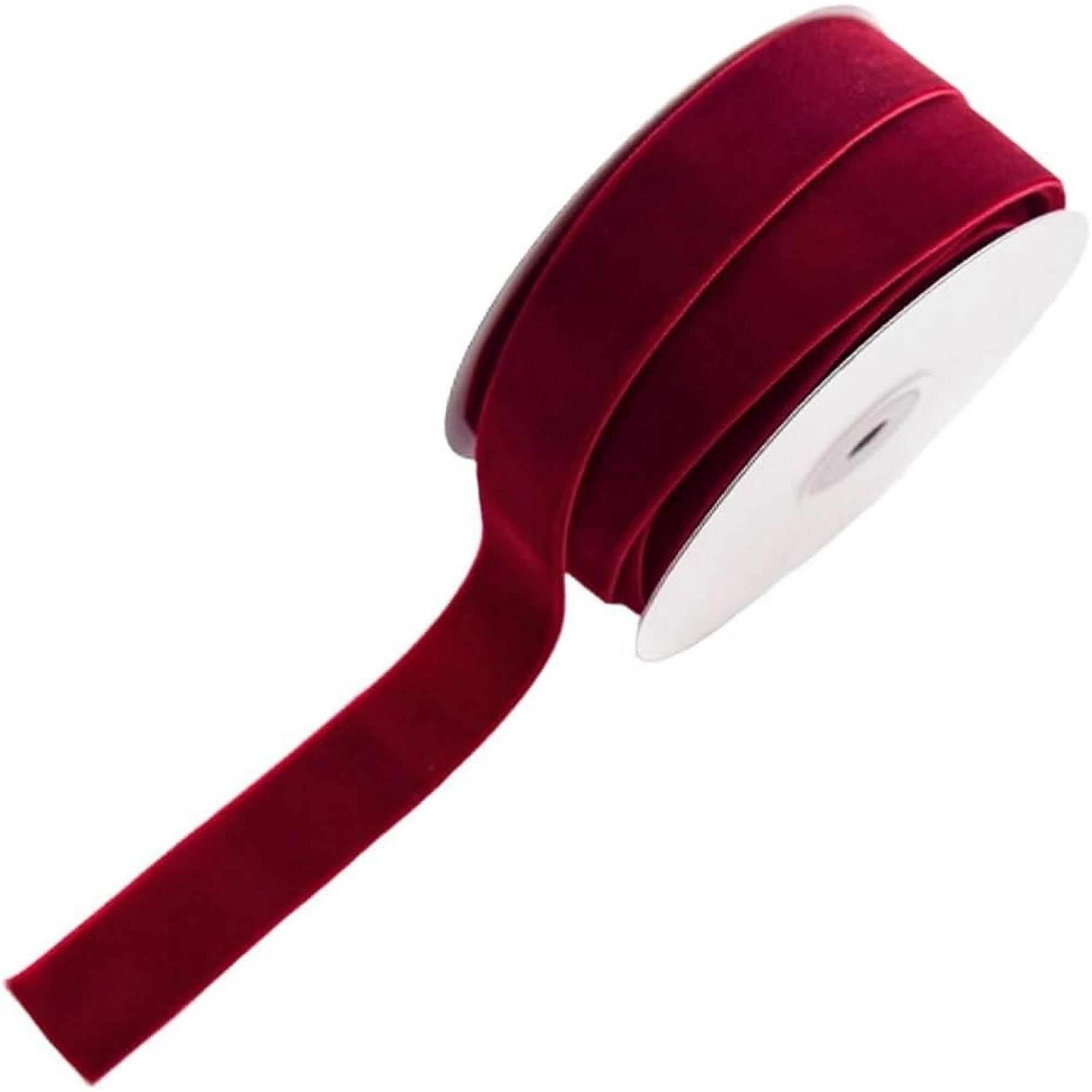 Click here for Nobrand 2 Roll 21.88 Yards 1 Inch Burgundy Velvet... prices