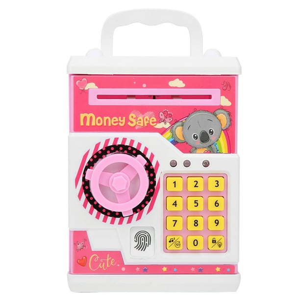 Noref Money Box Cute Cartoon Children Kid Auto Scroll Paper Electronic ...