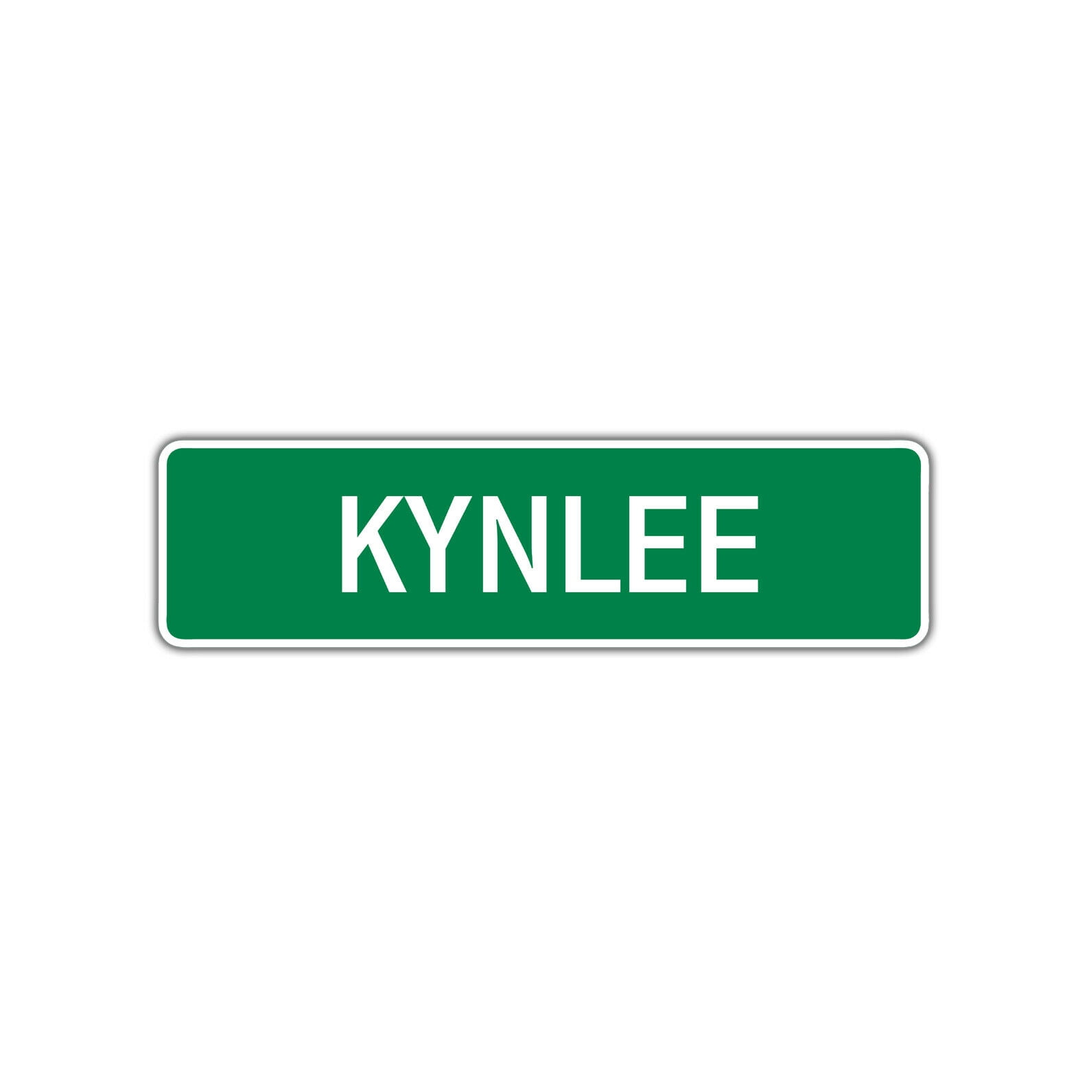 Kynlee Girls Children Name Decoration Label Indoor Outdoor Unique Wall ...