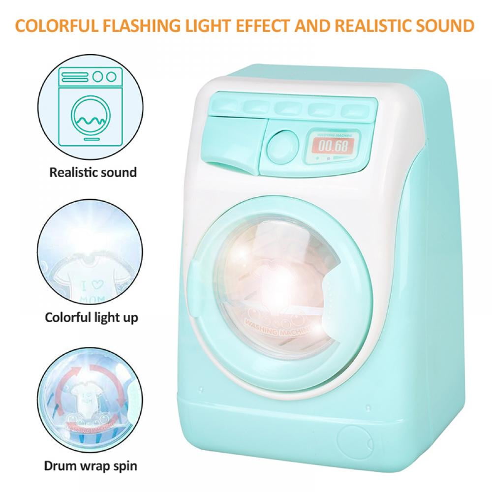 Washer Dryer - Realistic Pretend Play Appliance for Kids, Interactive ...