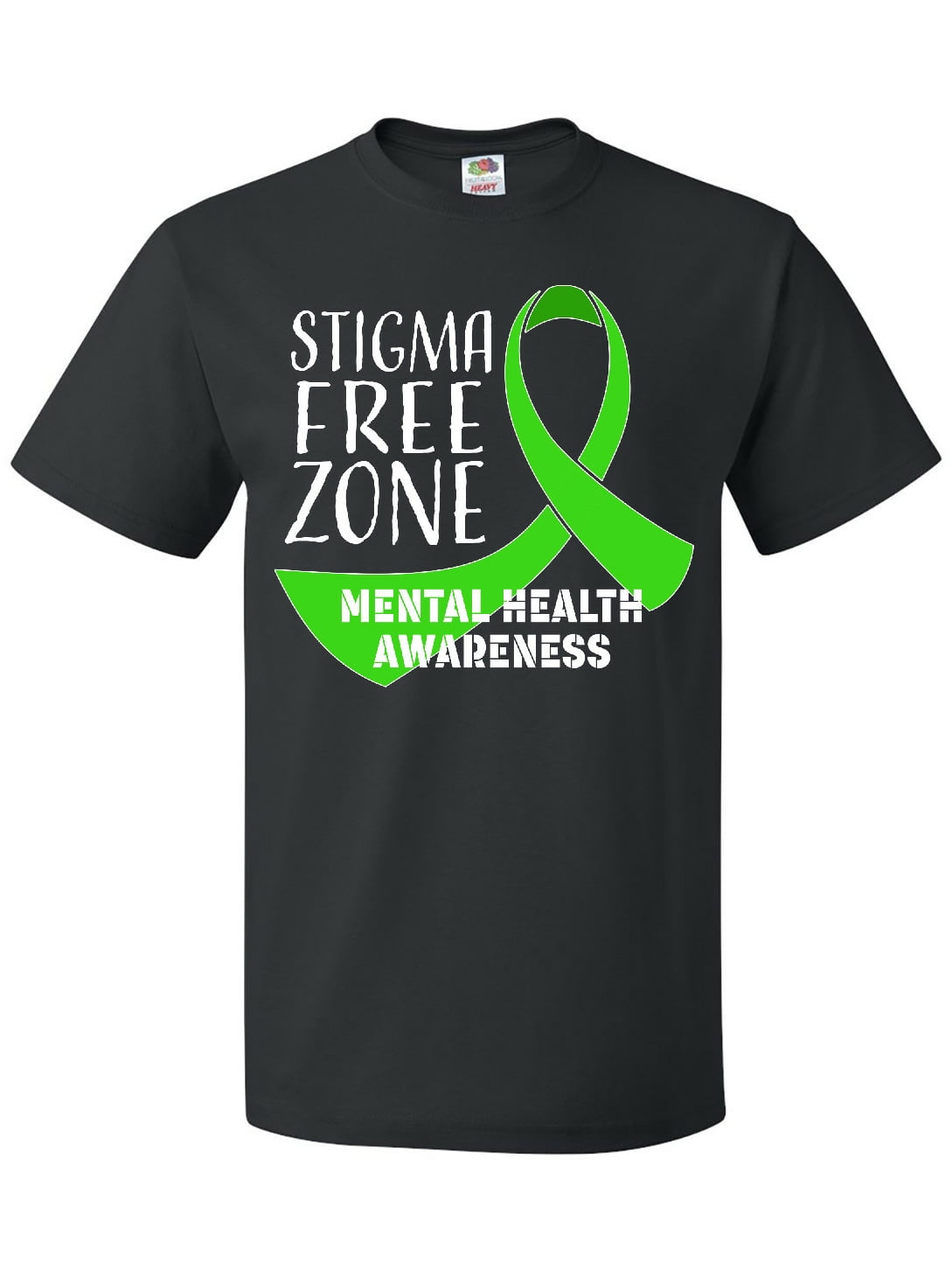 Inktastic Stigma Free Zone Mental Health Awareness T-Shirt - Walmart.com