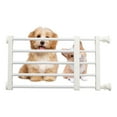 StarBay Expandable Removable Dog Gate with Door, Punch-Free Design for ...
