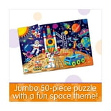 Jumbo Floor Puzzles, Out In Space - Walmart.com