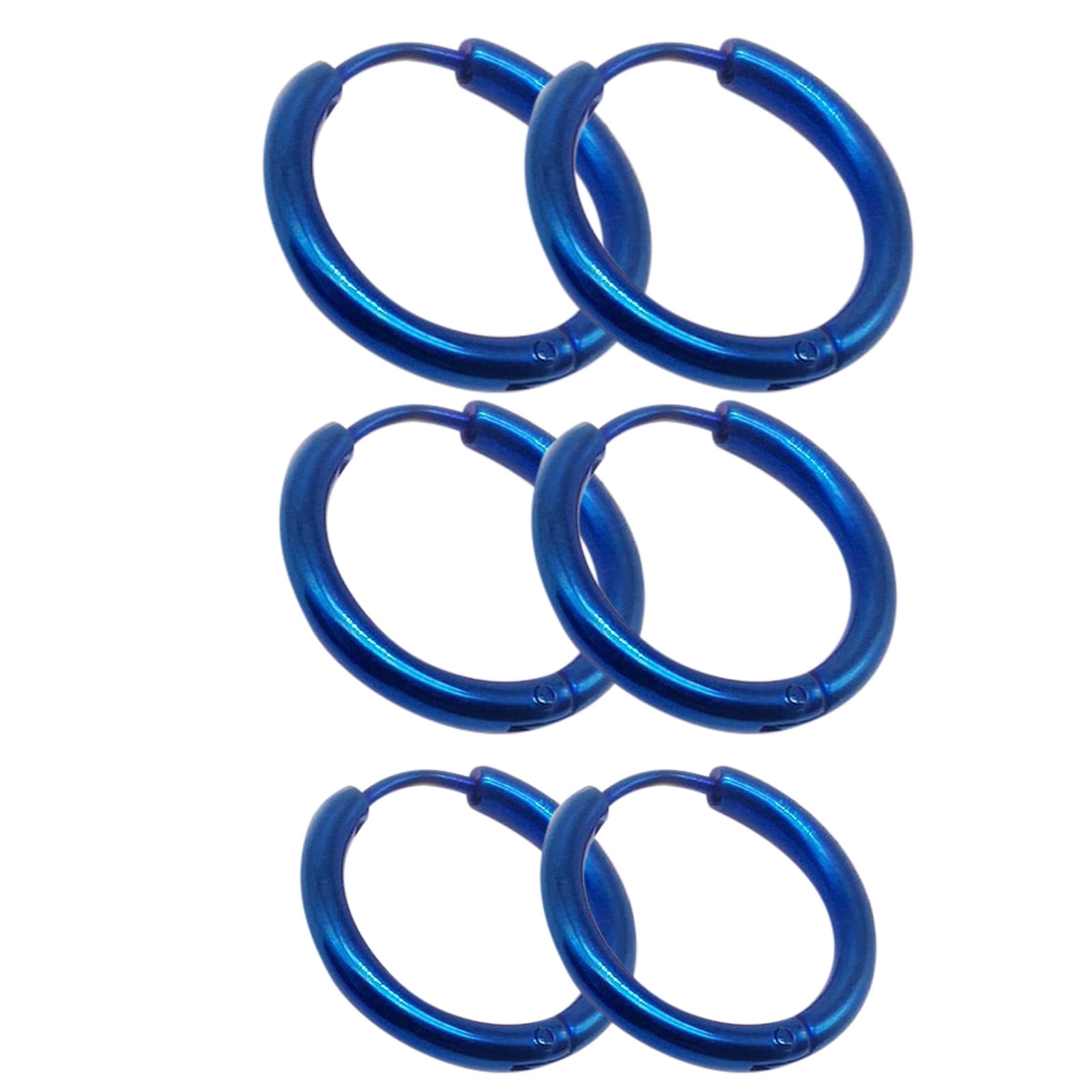 Click here for Hearth & Gear 3pairs Hoop Earrings Stainless Steel... prices