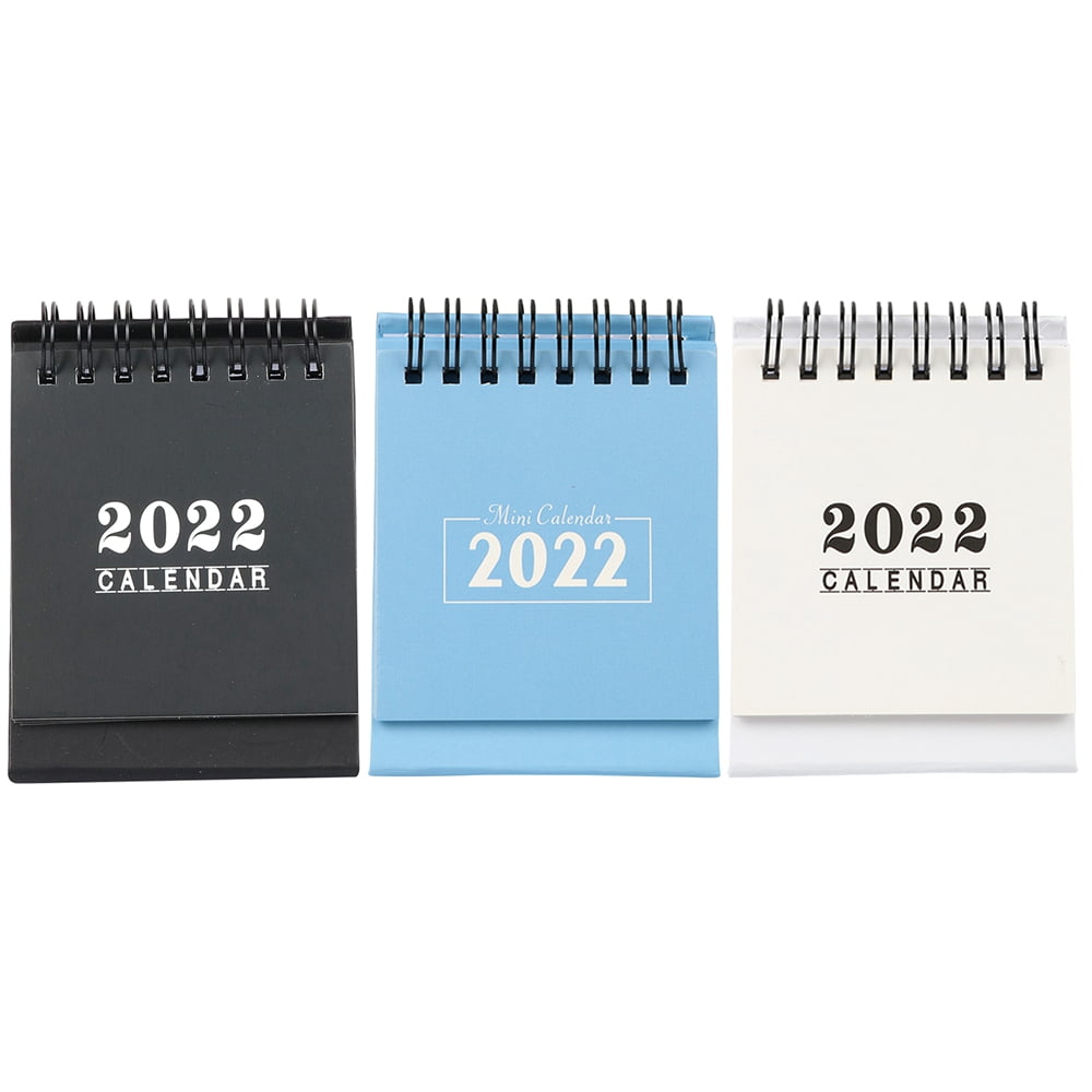 Mini Desk Calendar 2022 12 Monthly Desktop Calendar Wall Calendar ...