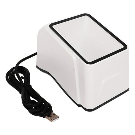QR Scanner, Automatic Ultra Decoding White Efficient Barcode Scanner ...