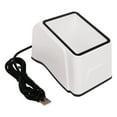 Quick Response Qr Code Reader In White Ultra Fast 1d2d Barcode Scanner For Mobile Payments
