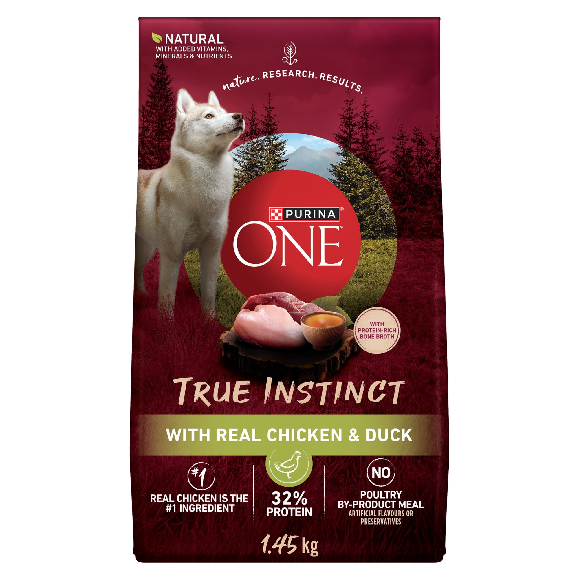 Click here for Purina One True Instinct Chicken & Duck  Dry Dog F... prices