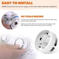 ARCADORA Dryer Timer Control Knob Replacement for GE Easy Dryer ...