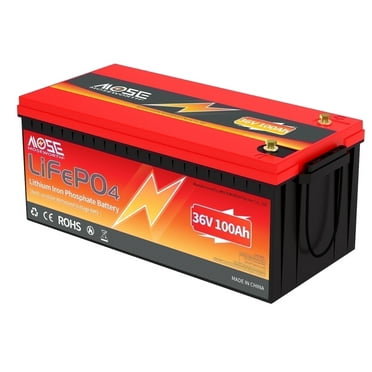 48V 100Ah LiFePO4 Lithium Battery,TCBWORTH Golf Cart Batteries for RV ...