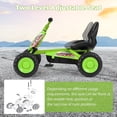 OLAKIDS Go Kart for Kids with Adjustable Seat, Steering Handlebars ...