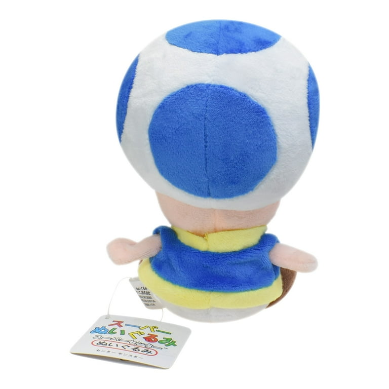 Blue Toad Mario Plush