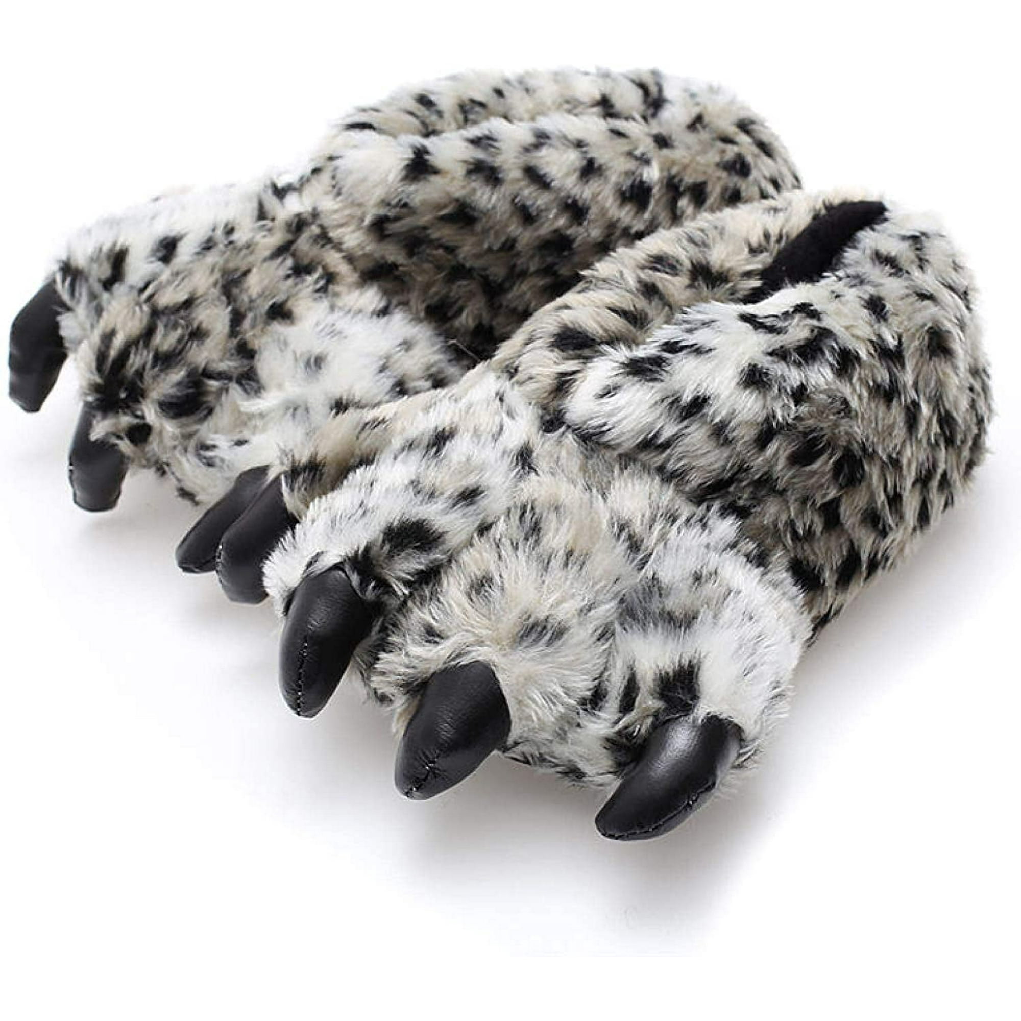 Click here for Hywys Cartoon Plush Slippers  Funny Bear Paw Slipp... prices