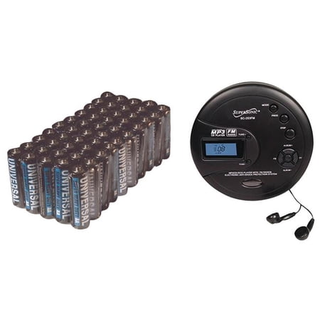 Supersonic 818549026302 MP3 & CD Player with Batteries | Walmart Canada