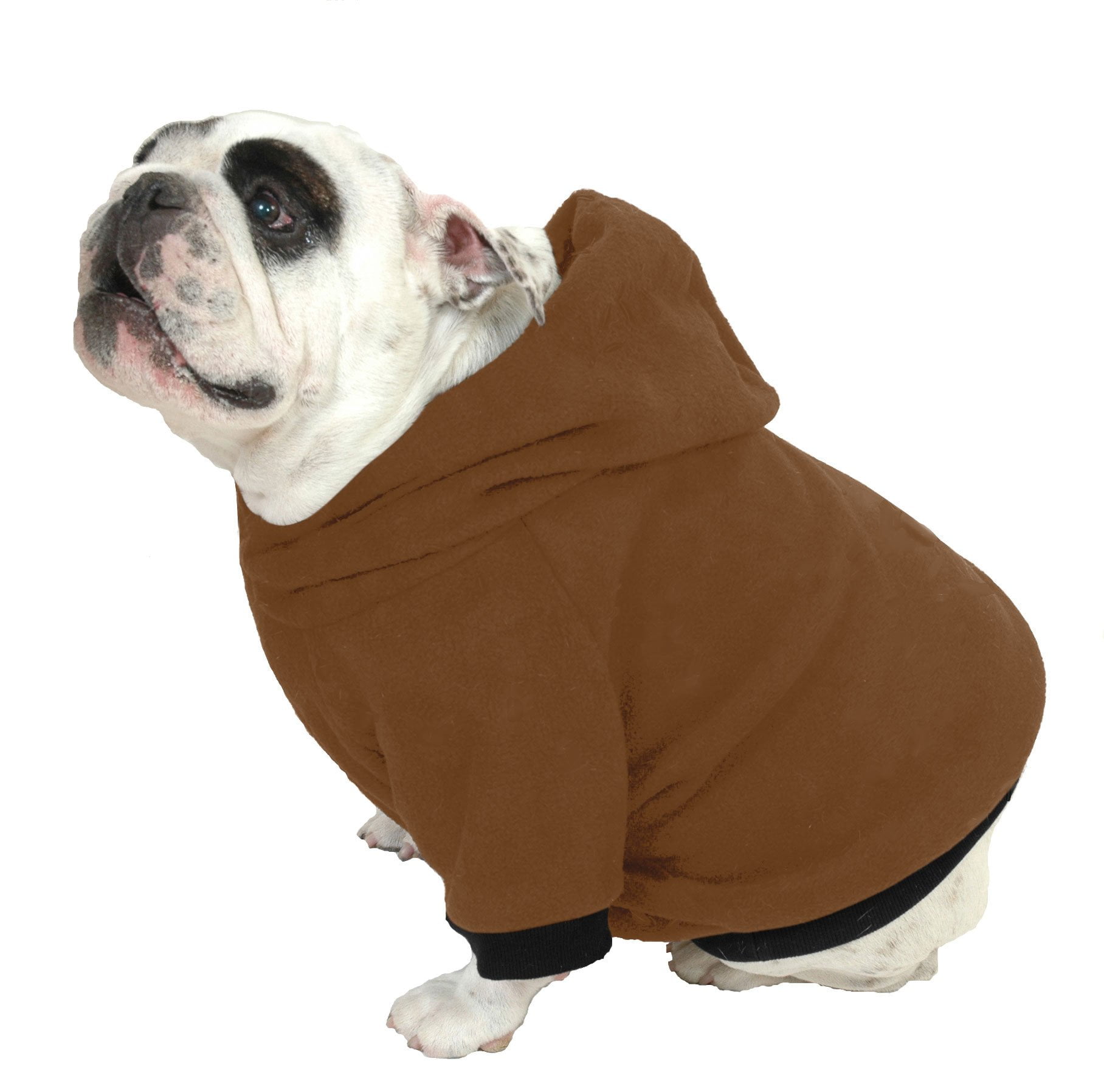 English Bulldog BEEFY Hoodie Sweatshirt - Fits 31 to 55 LB Dog - Over ...